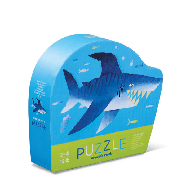 Mini Puzzle 12 pc - Shark City