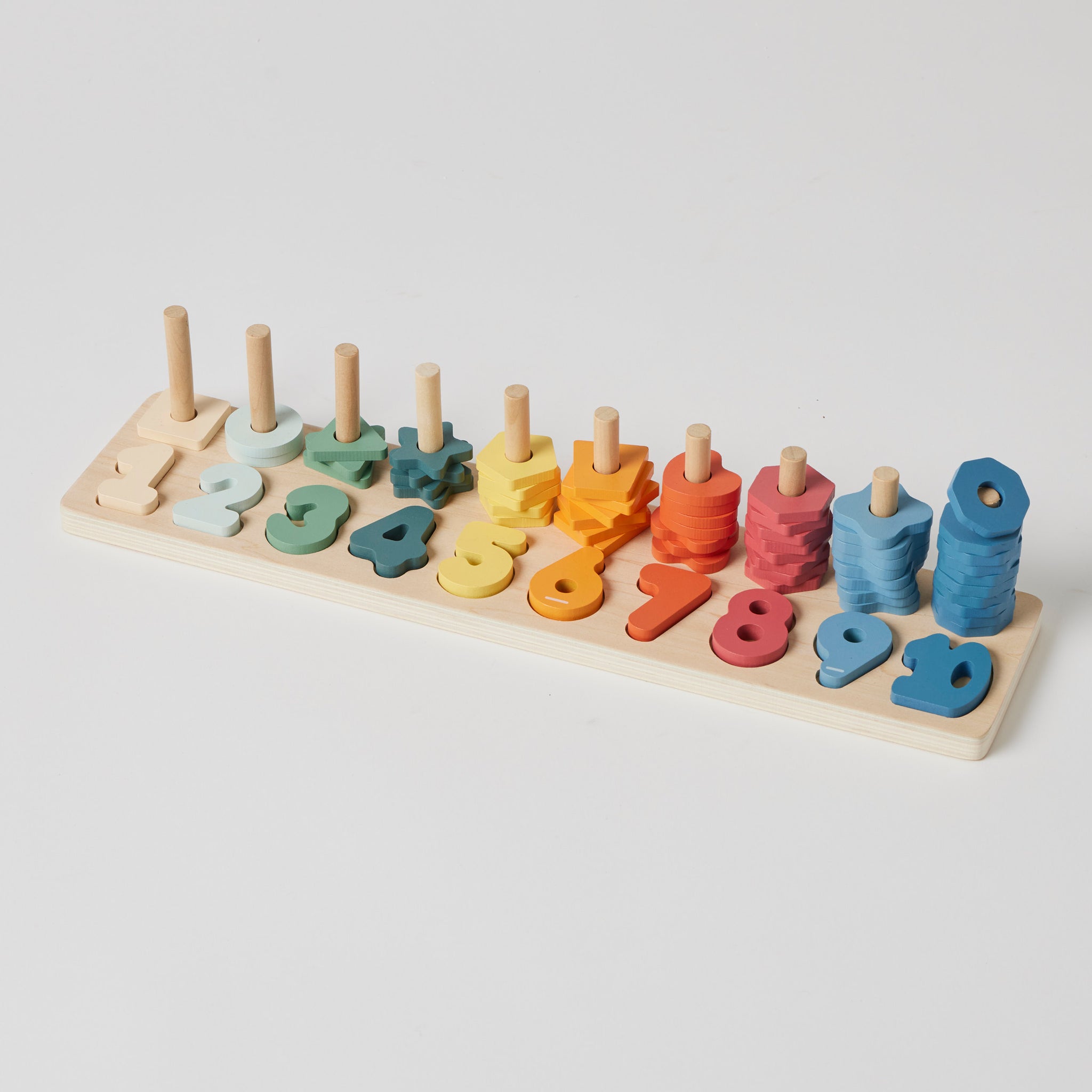 Wooden Counting Stacker